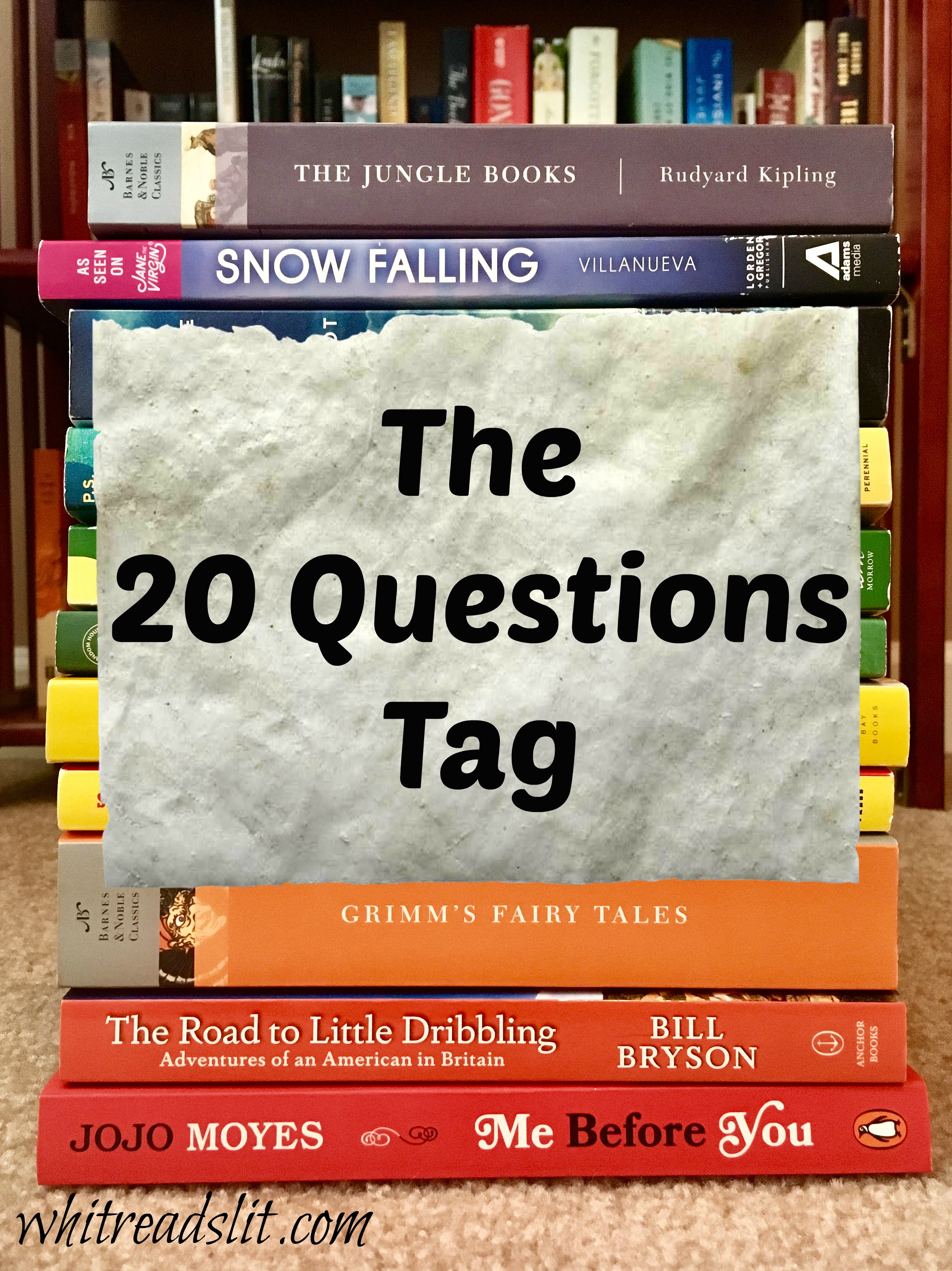 The 20 Questions Tag – Whit Reads Lit
